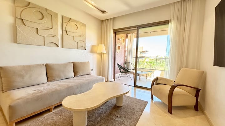 Sublime Appartement Neuf à Marrakech Golf Piscine. - Marrakesh