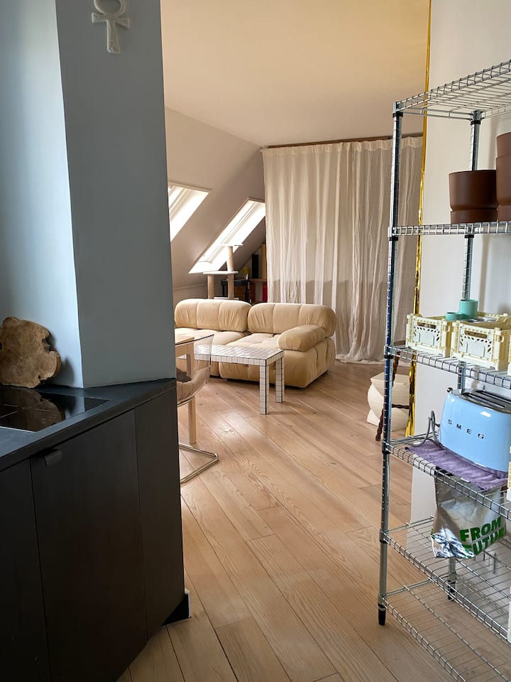 Loft Vue Tour Eiffel Avec Balcon - Suresnes