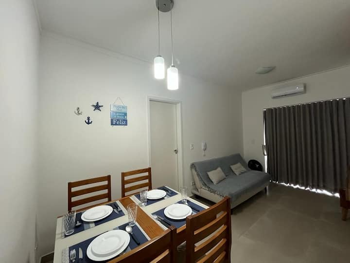 Apto Itaguá - Ar Cond - Wi-fi - Ubatuba