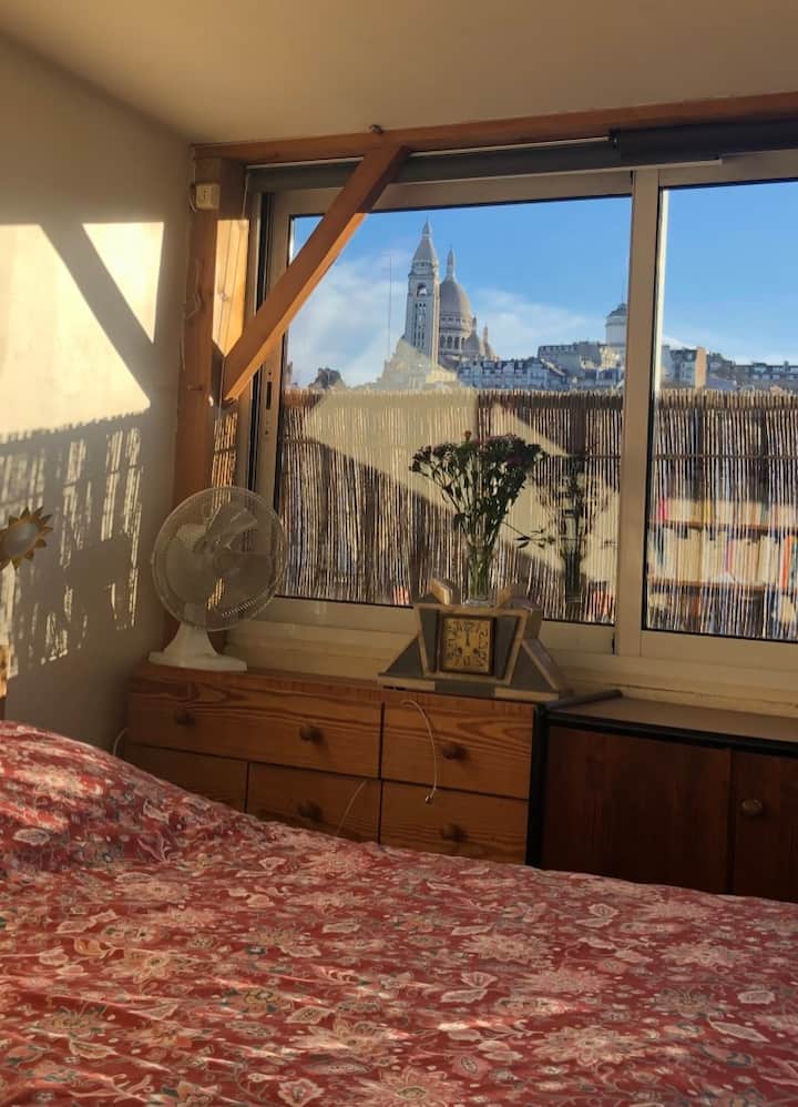 Vivre Bien à Paris, Terrasse Et Vue Sur Montmartre - Paris