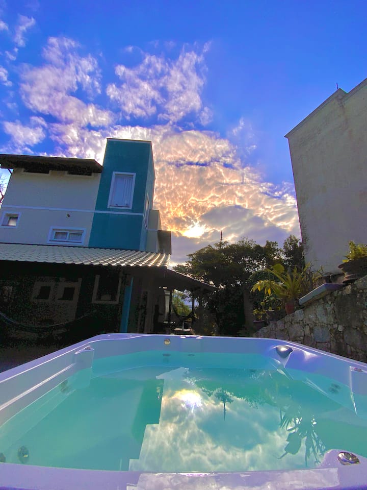 Recanto Natureza Com Jacuzzi E Vista - Rio Tavares - 