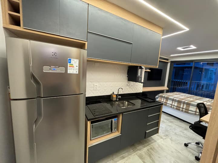 Flat Aconchegante E Completo (Itaim/moema E Cgh) - São Paulo