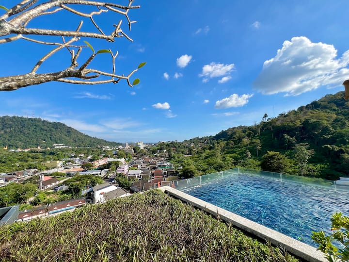Modern 1bed Apt. In Phuket Town | Rooftop Pool - Phuket district, Thailand