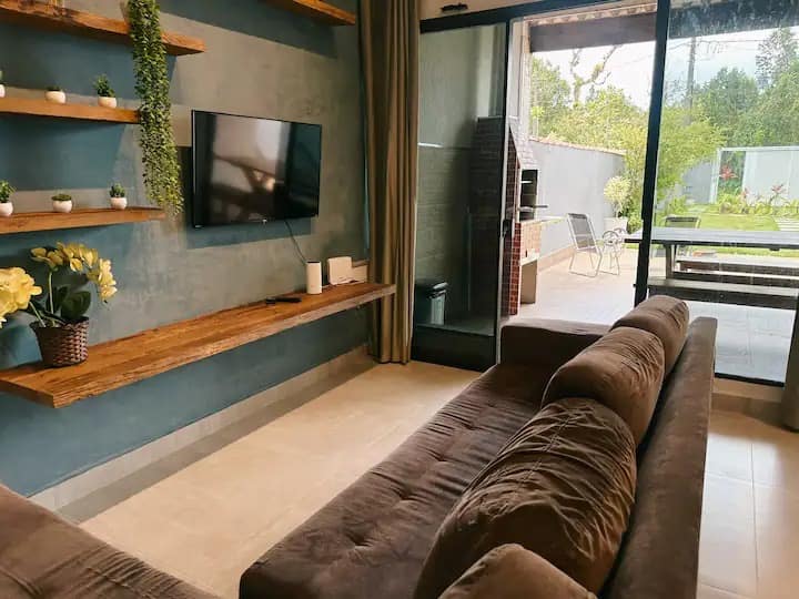 Linda Casa A 350 Mts Da Praia - São Sebastião