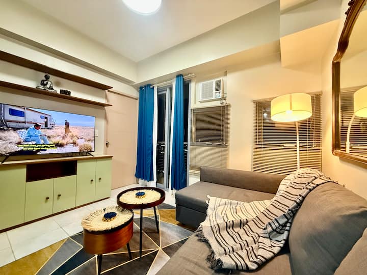 2-3br Boho Family Suite Qc Near St. Lukes - Pasig