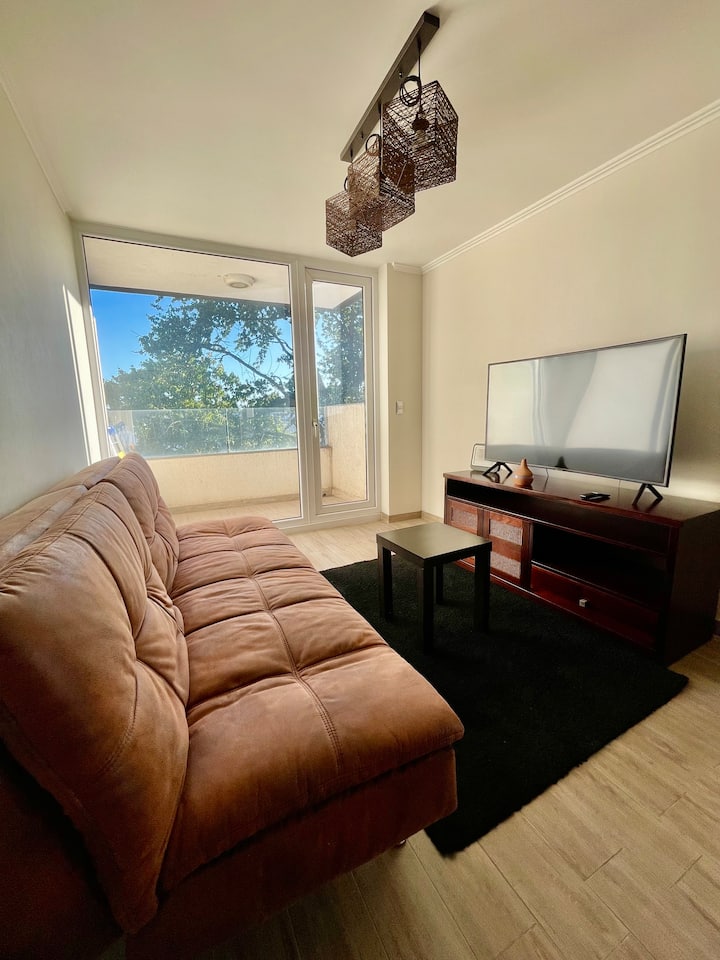 Moderno Departamento Céntrico + Estacionamiento. - Temuco