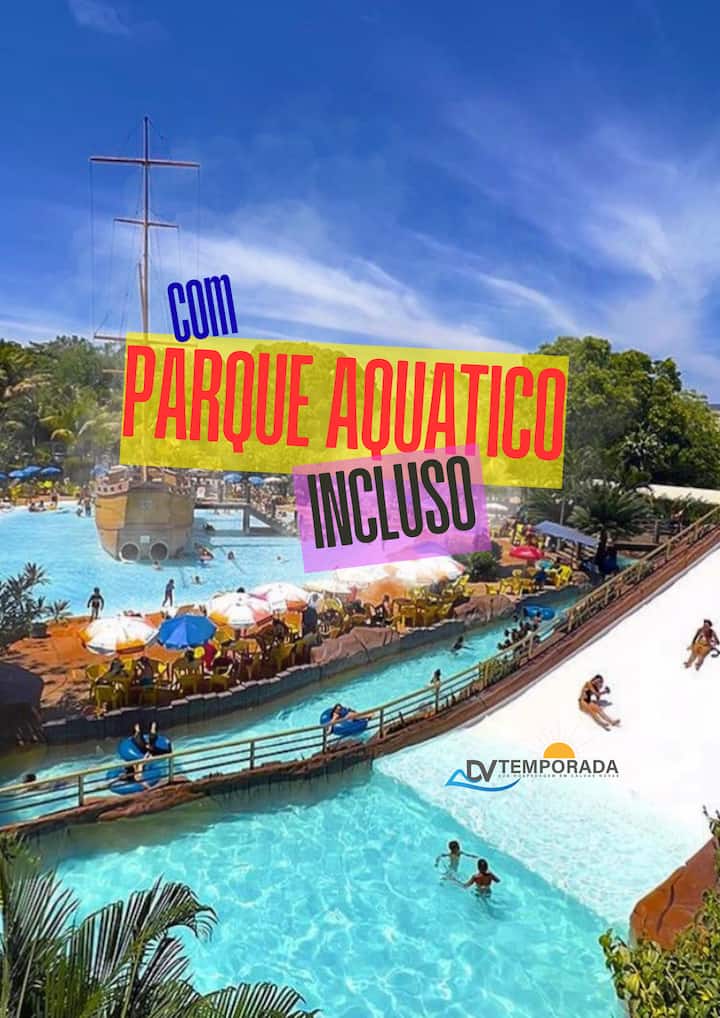 Hotel Spazzio Acqua Park Diroma Incluso - Caldas Novas