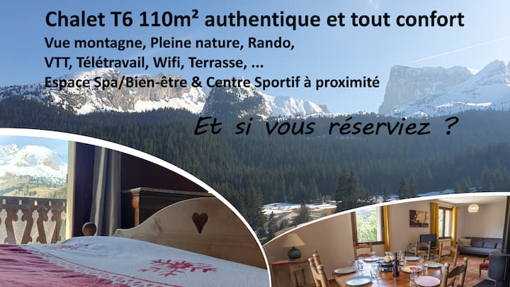 Chalet T6 Confort Proche Station - Ranska
