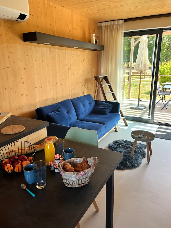 Lodge Cosy Au Coeur Des Puys - Aydat
