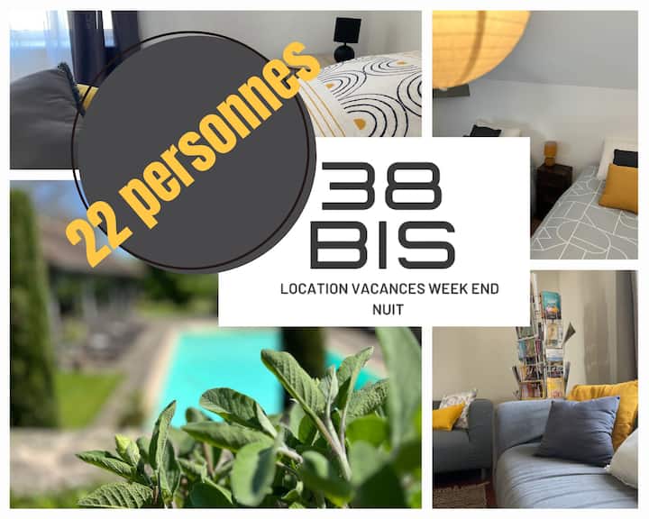 Location 20 Personnes / 3 Espaces  38bis - Is-sur-Tille