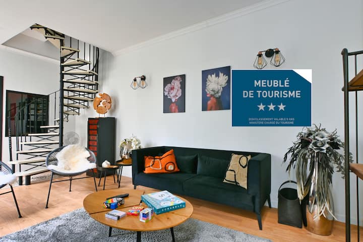 Maison Climatisée – Gare à 10 Min, Idéale Familles - Nîmes