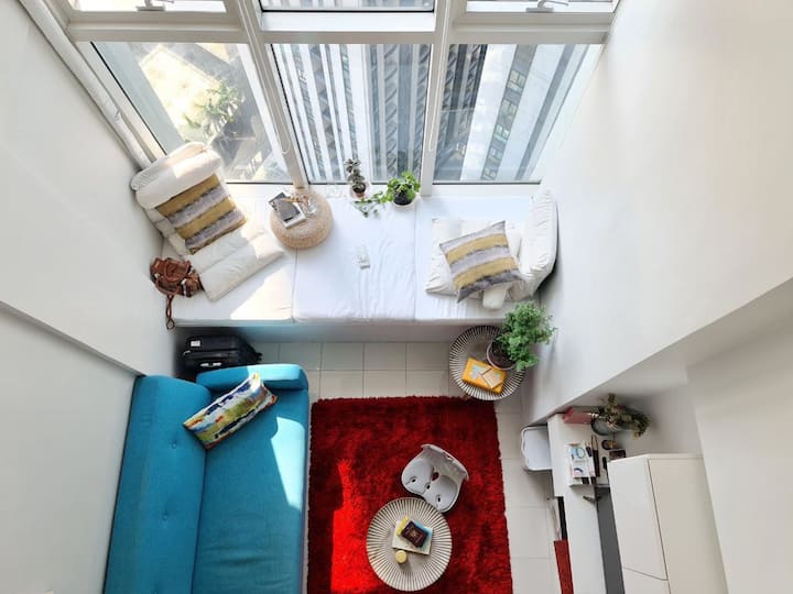 1 Br Penthouse Loft Apartment In Ortigas, Pasig - Ortigas Center
