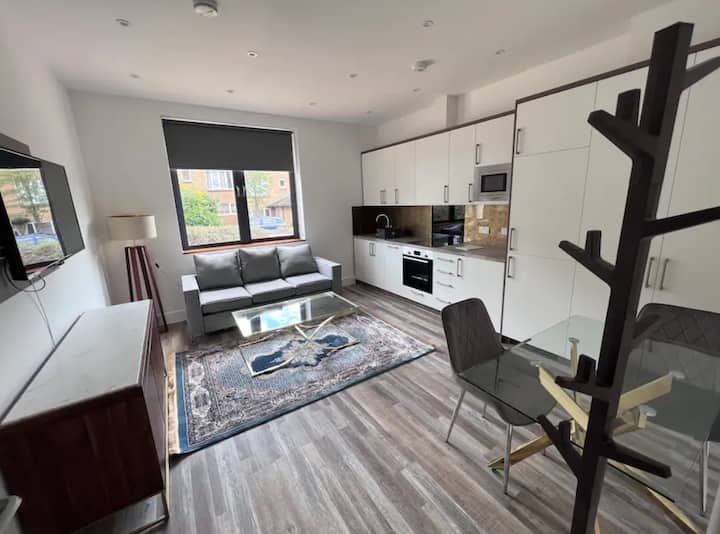 #10 Luxury Apartment @Cmk Walkable To Station/city - Milton Keynes