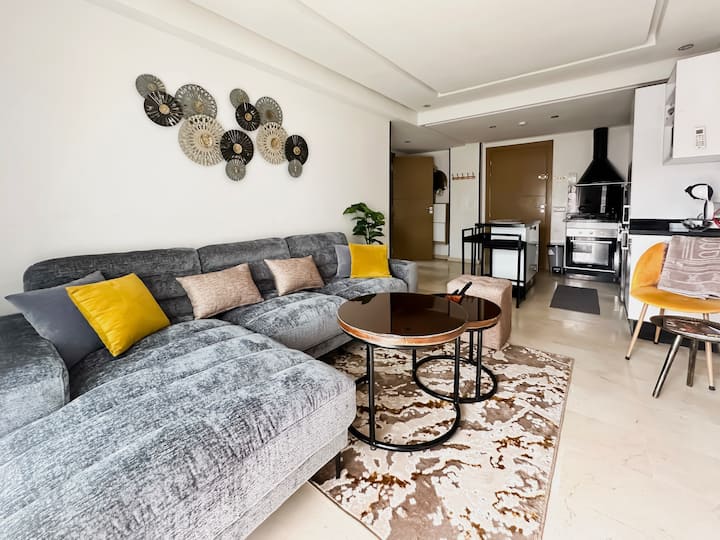 Cosy Terrace & Netflix - Equipped City Center Flat - Marrakesh