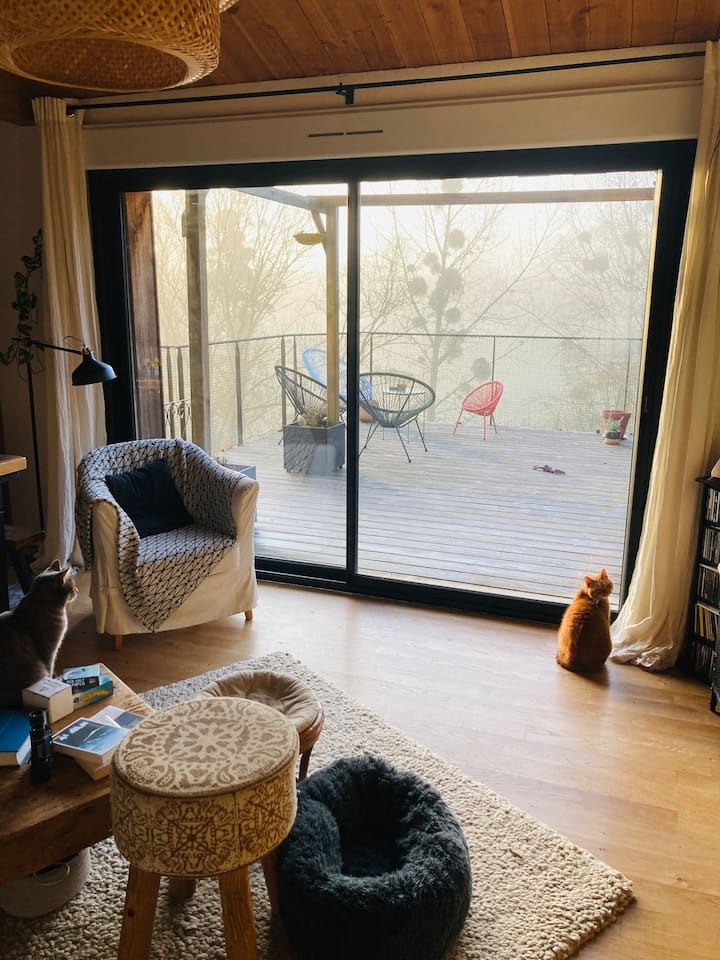 Chambre D'hôtes "Ô Chat Perché"
-La Tanière- - Vallet