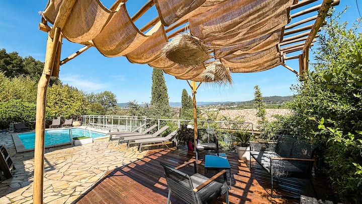 Agréable Villa Avec Piscine, Proche Des Plages - La Crau