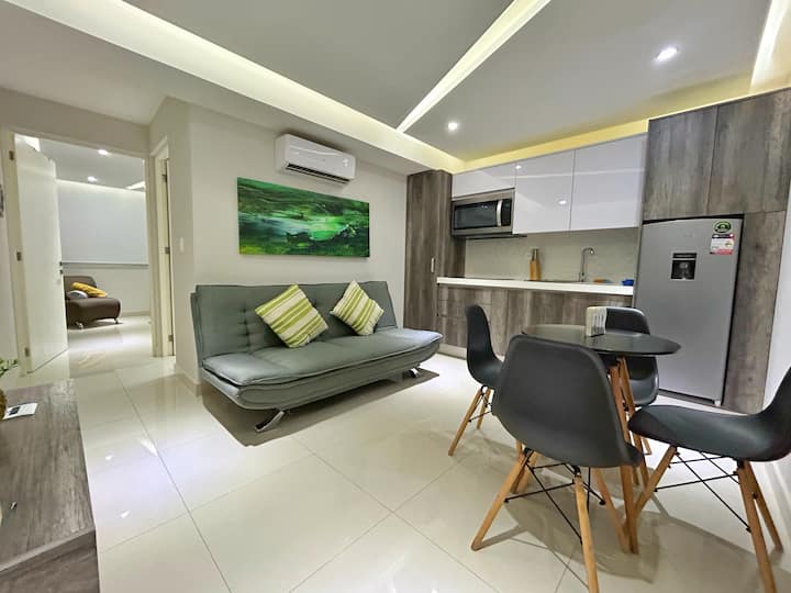 Cozy 1bd Steps From 5th & Beach Rooftop Ocean View - Playa del Carmen