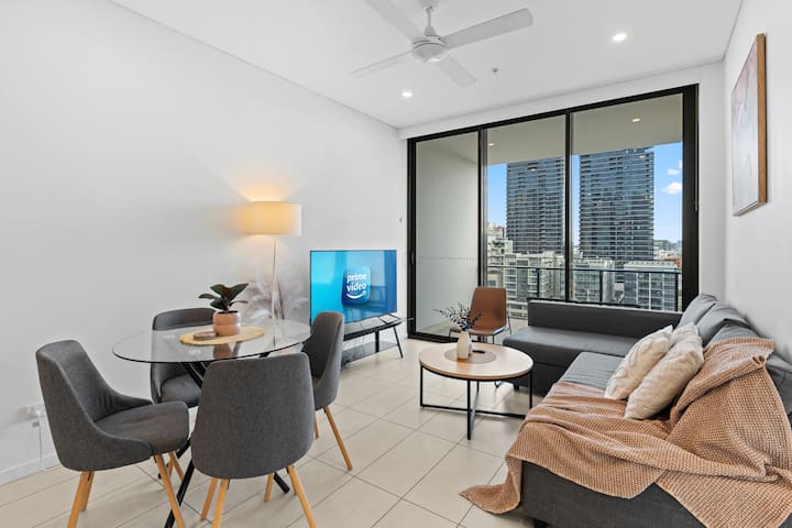 Art House 2 King +Sofa Bed Free Parking Southbank - Brisbane