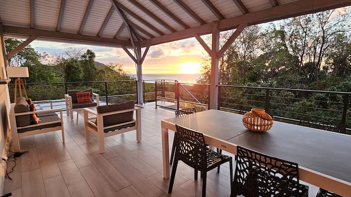 Villas Du Soleil, Iguana, 3 Ch, Vue Mer, Piscine - Guadeloupe