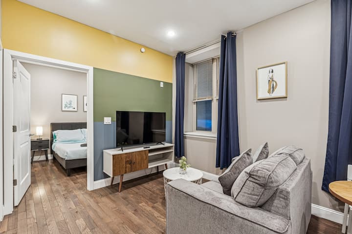Sal | Chic & Cozy 1br/1ba Suite At City Hall - 1 - Aéroport de Philadelphie (PHL)