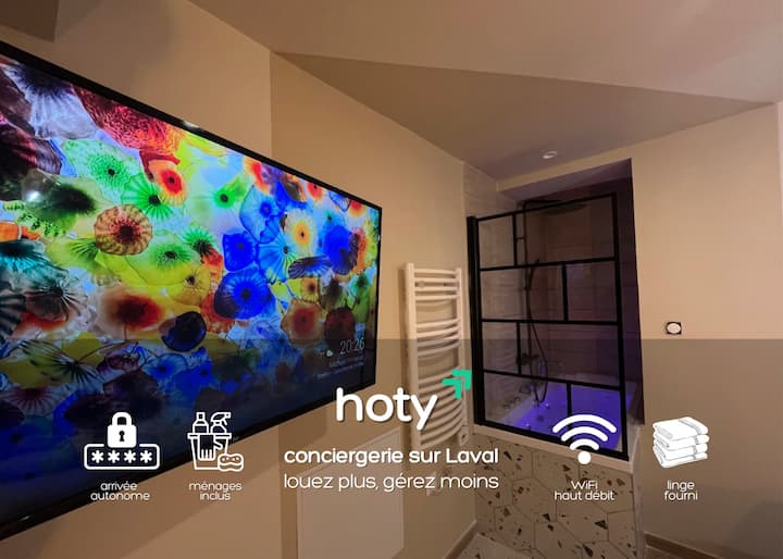 Escapade Sereine - Love Room Balnéo - Laval - Laval