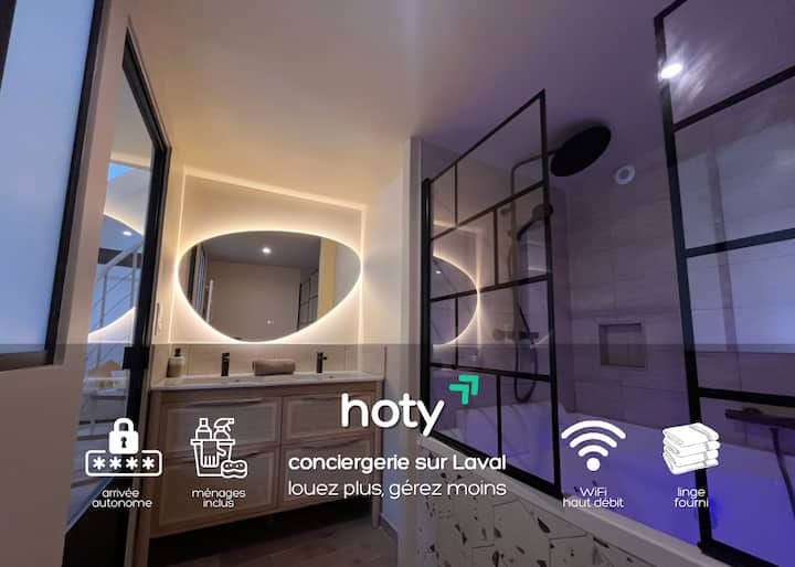 Cocon Mayennais - Loft Balnéo Laval - Loveroom - Laval