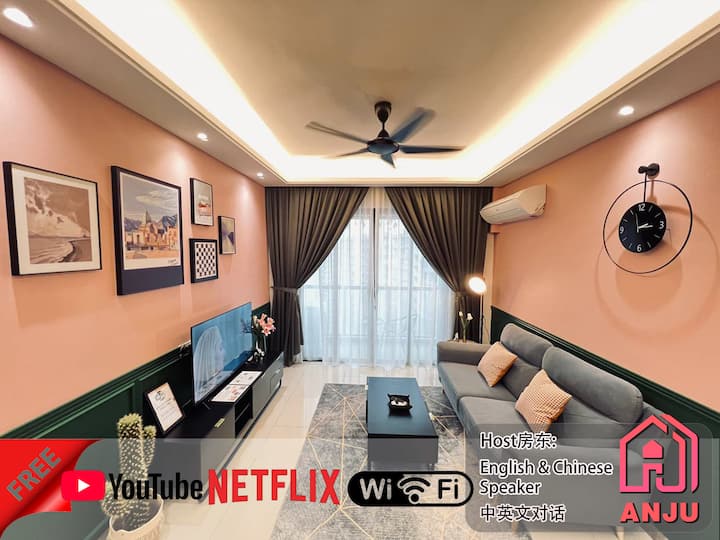 Vintage Manor 1br Unit Atr&f Princess Cove By Anju - Johor Bahru