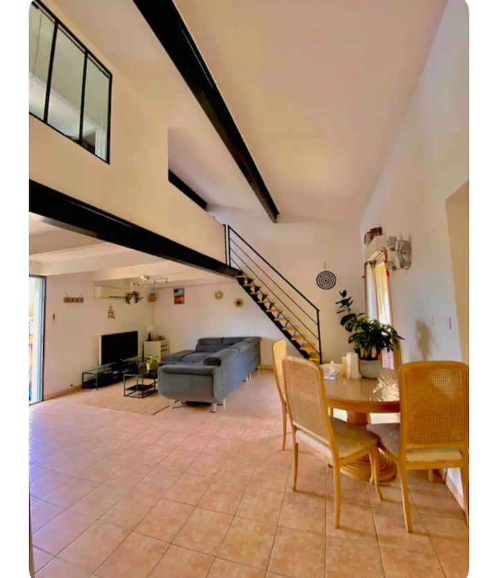 Maison&nbsp;Jardin, Piscine, Clim, Wifii,parking - Nîmes