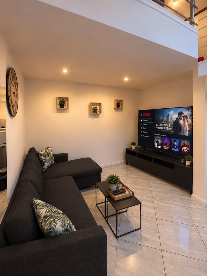 Le Convivial (Réponse Rapide) Wifi Netflix Tv4k - Joigny