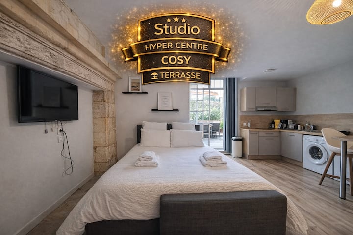 .Vivent4 - Studio - Centre Ville - Terrasse - Agen