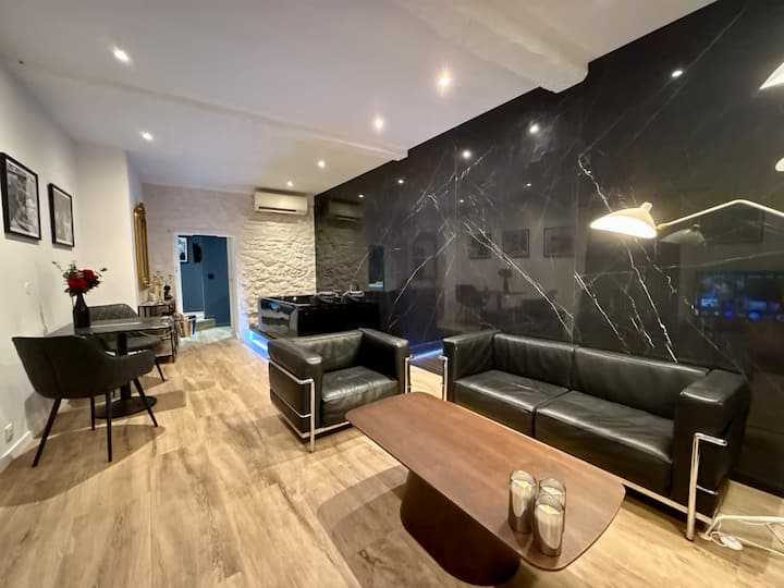 Appartement Moderne &  Balnéo Privé – Bas Suquet - Cannes