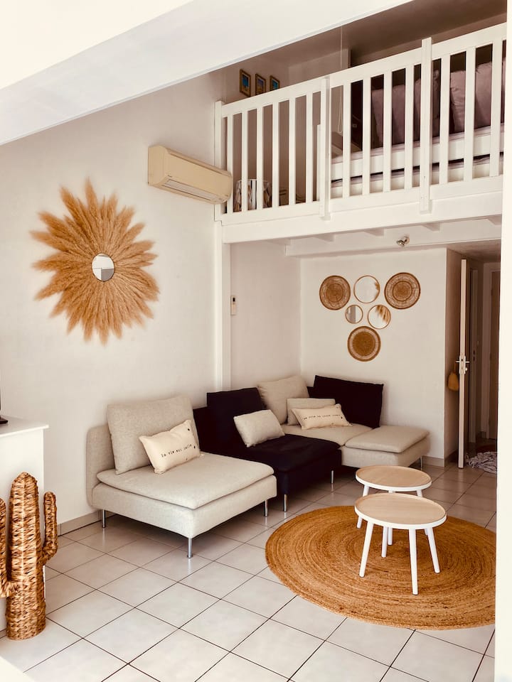 Pavillon T3 Duplex Proche Plage - Sérignan