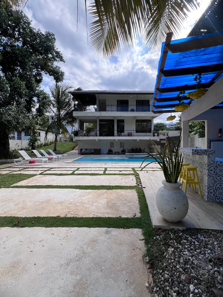 Villa Terramar, 2 Min From Beach - Puerto Plata