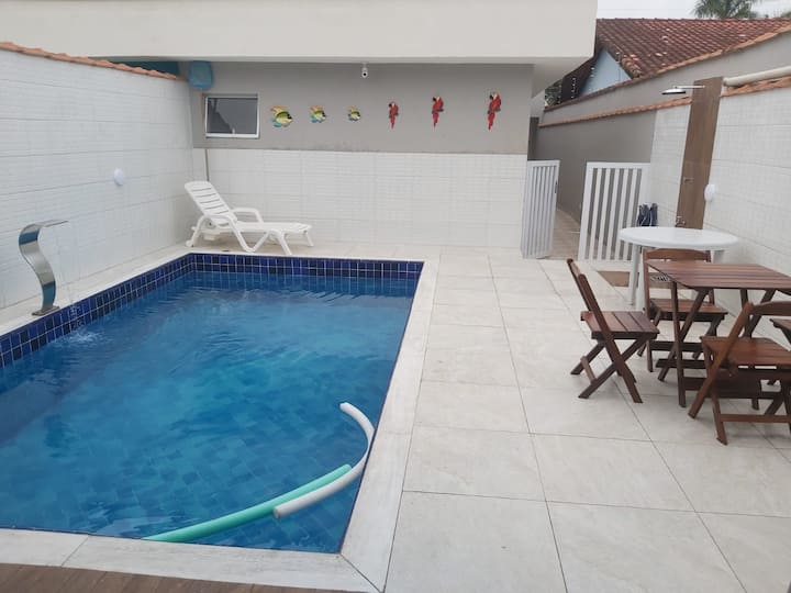 Linda Casa Com Piscina Em Bertioga - Bertioga