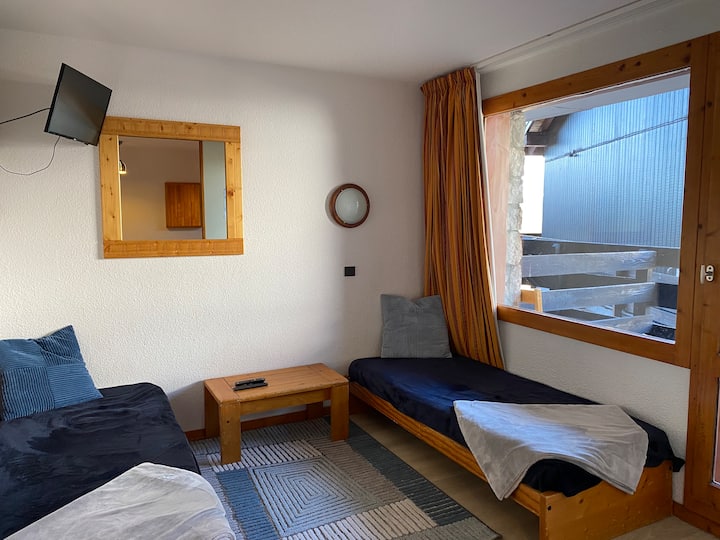 Studio Divisible. Skis Aux Pieds. Wifi Gratuit. - Méribel