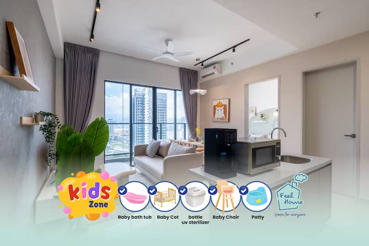 Tocather @ Trion Kl City View | Near Mrt - Kuala Lumpur