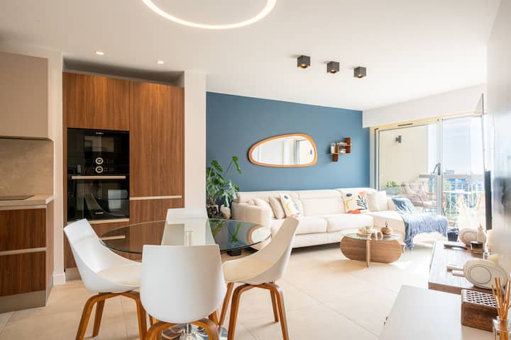 Appartement Luxe Vue Mer Et Collines - Mandelieu-la-Napoule