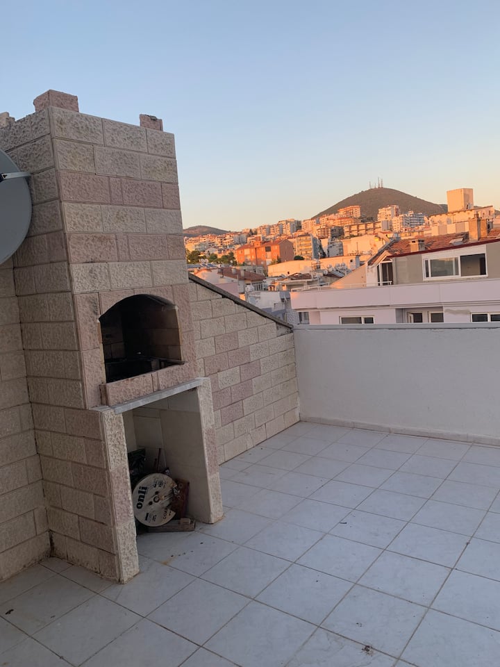 Merkezi Konumda çAtı Dubleks - Kuşadası