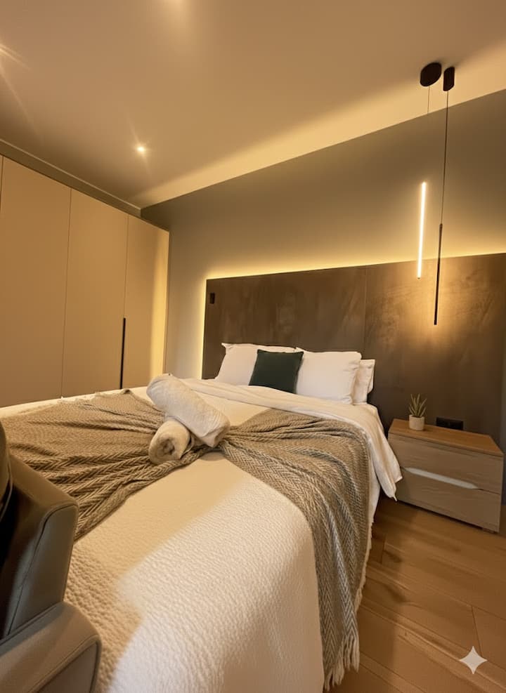 Descanso & Estilo Piso 3 | Cama 2.5 Plz •Wifi •Gym - Quito