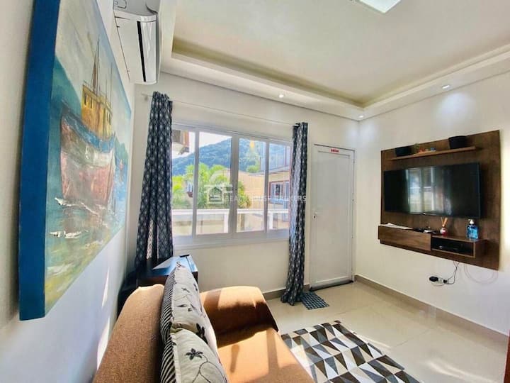 Flat Encanto Juquehy - 700m Praia - São Sebastião