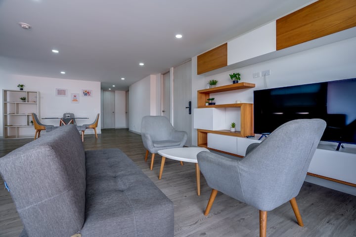 Laureles Oasis: Apt. Close To Parks With Ac & Bbq - Medellín