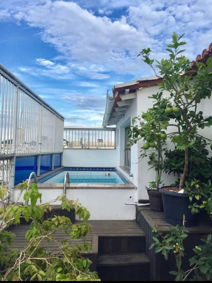 Cobertura Com Piscina E Churrasqueira - Rio de Janeiro