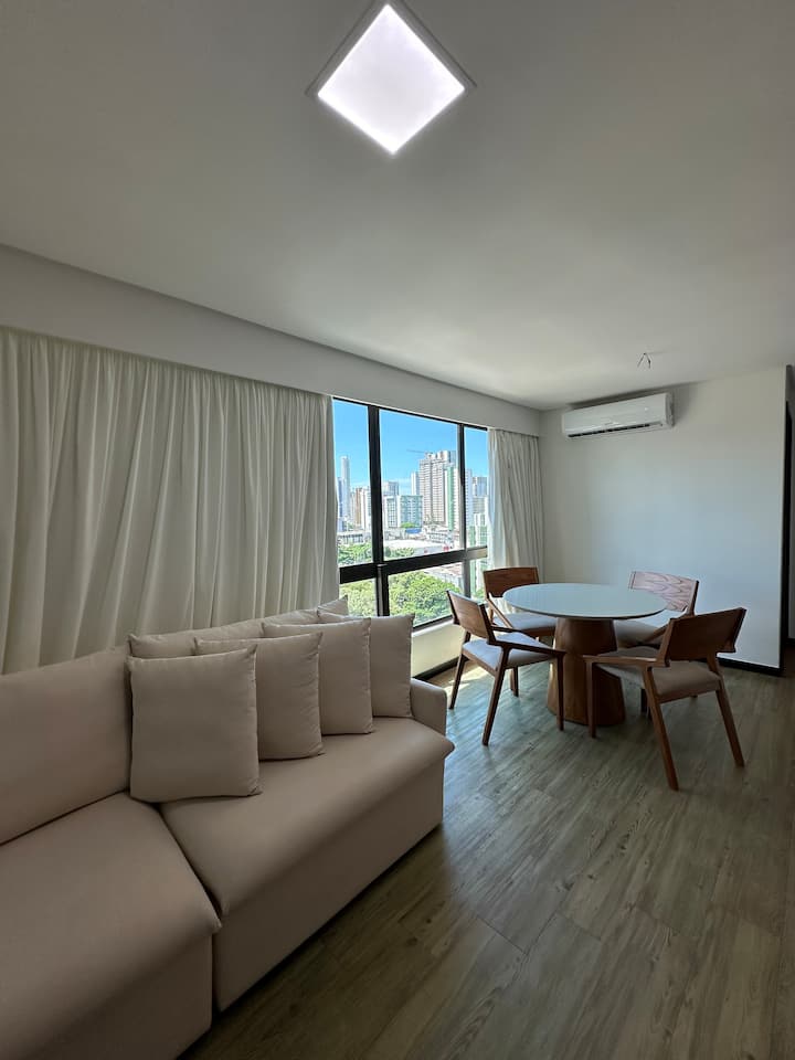 Flat Próximo Ao Mar Em Boa Viagem - Recife