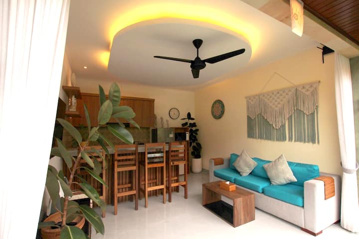 2br Peaceful Private Pool Villa Near Seminyakbeach - Kuta