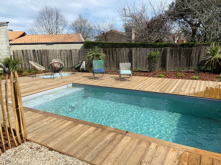 « Villa Cajalline » Piscine Chauffée - Andernos-les-Bains