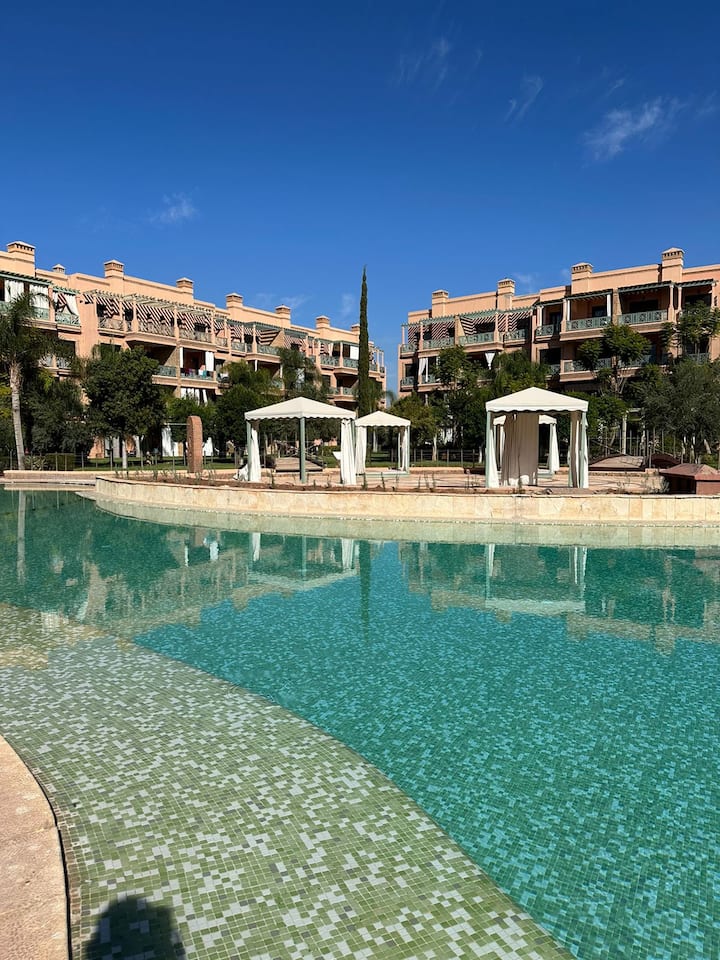 Appart Moderne Avec Piscine Et Jardin - Marrakech