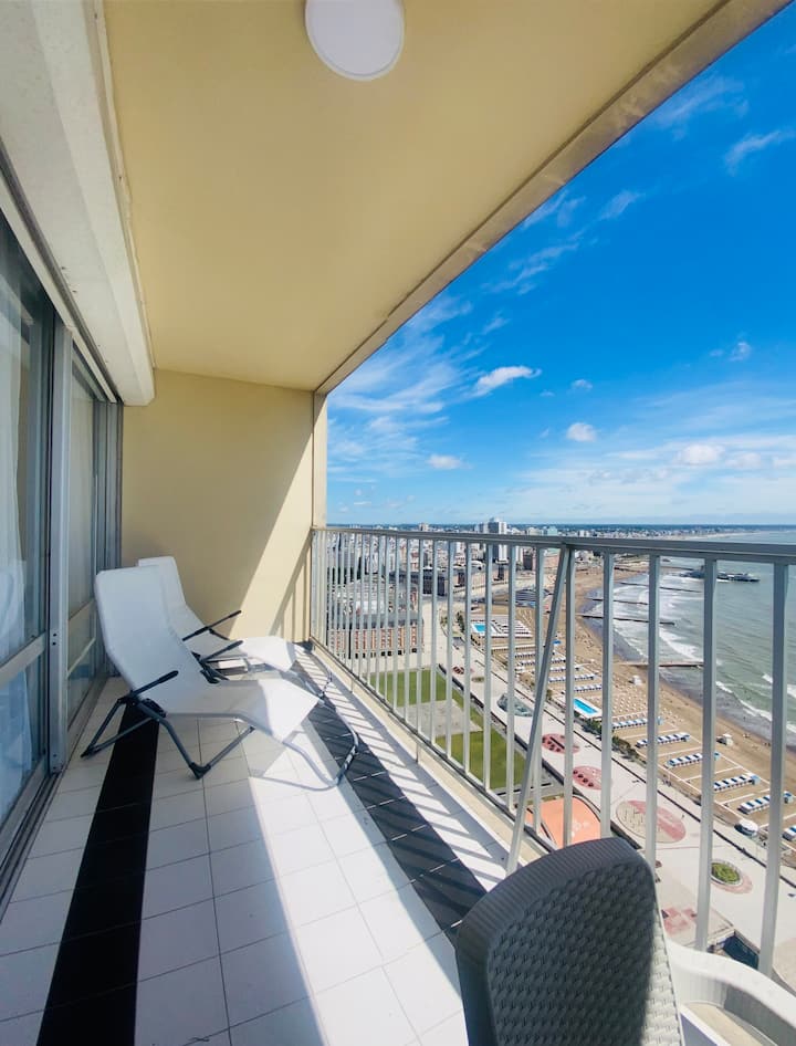 Experiencia úNica Frente Al Mar Desde El Piso 29 - Mar del Plata
