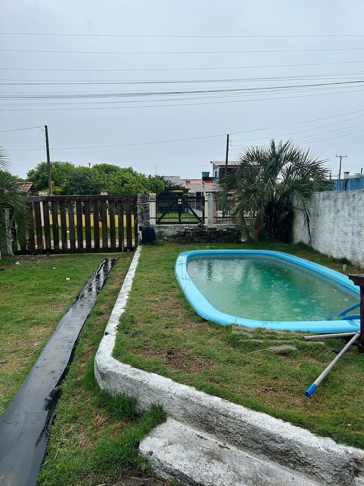 Casa Na Praia Com Piscina, Três Quartos - Rio Grande, Brazil