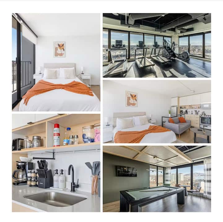 Luxury Studio Apt Downtown – 3 Min To Delta Arena - Salt Lake City, UT