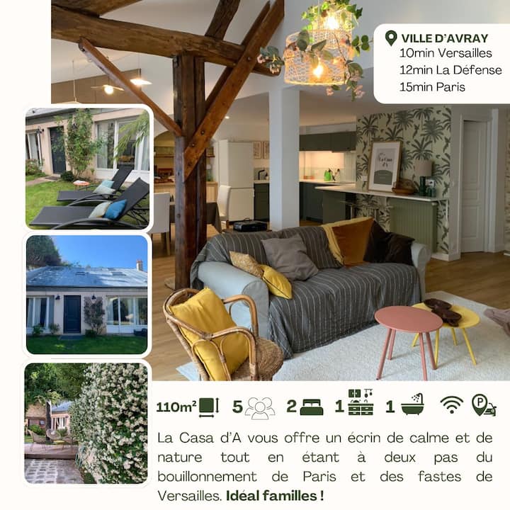 110 M² - Parking - Paris/versailles/defense-arena - Chatou